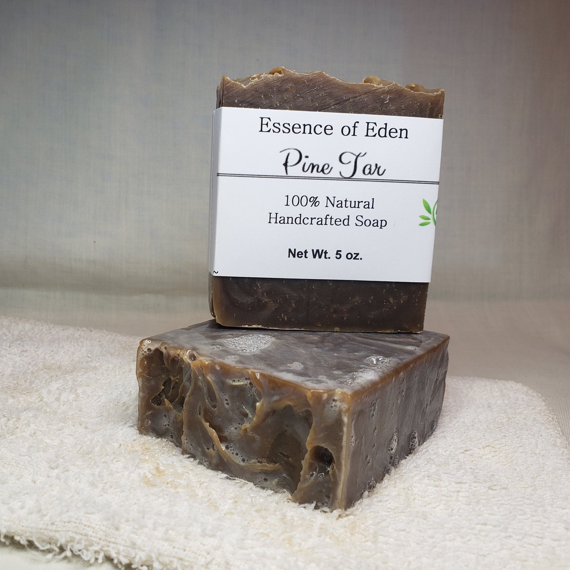 "Pine Tar Plus" Soap - Natural Bar for Men | Essence of Eden